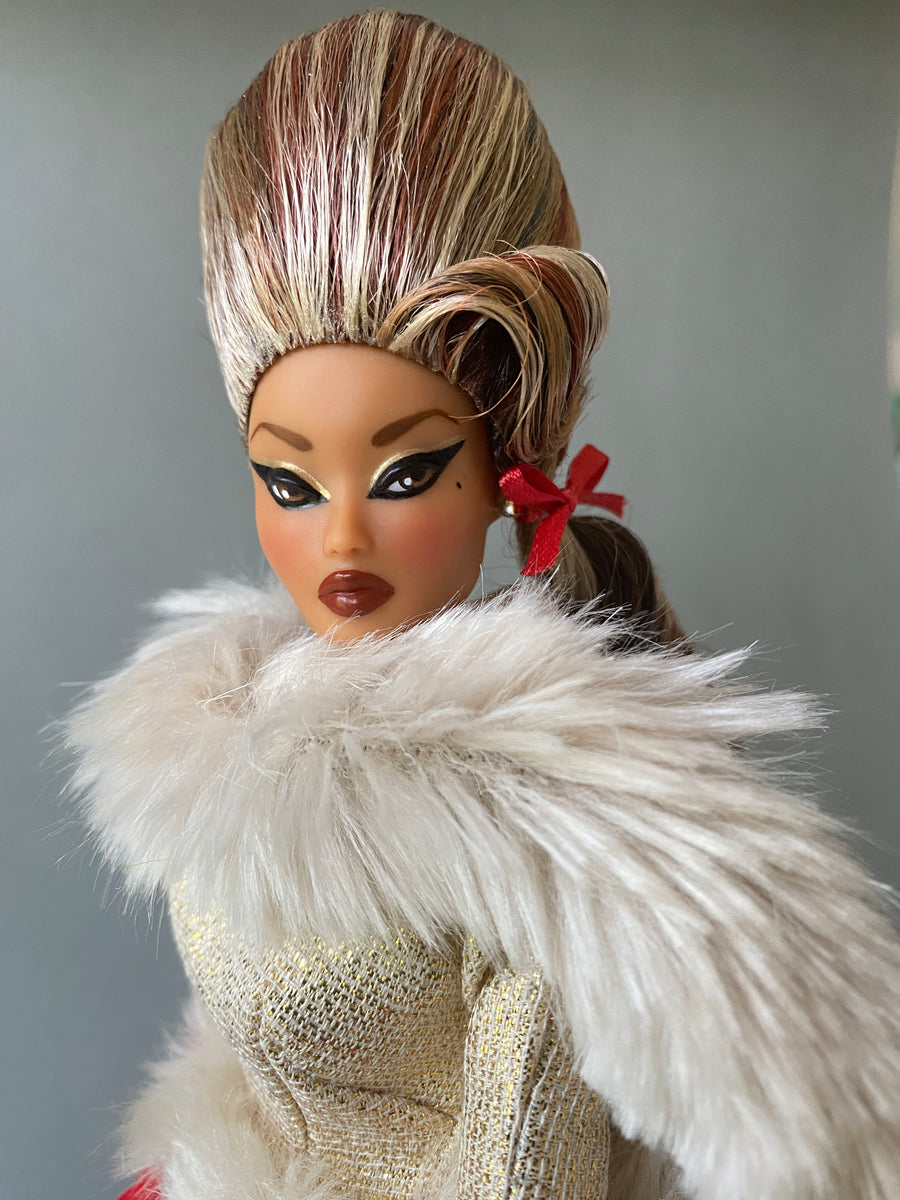 "Fabiola of Hollywood Does Fabiola of Belgium" OOAK Doll, No 300